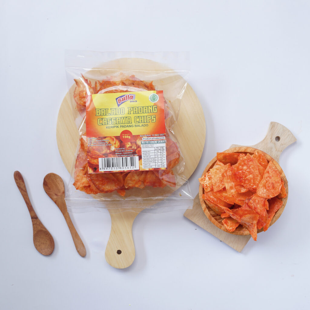 28 Bulla Snack Balado Padang Cassava Chips 150g – PT INTI EKA TRADING