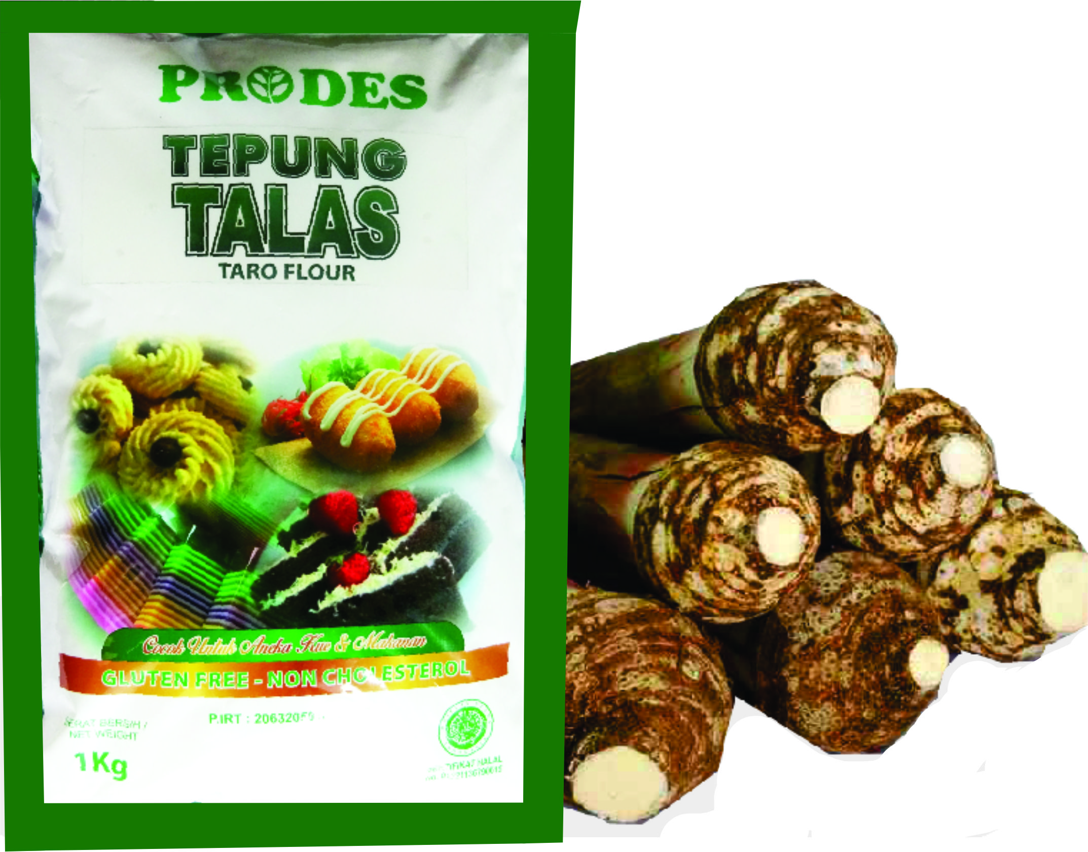 Taro flour 1kg – Inti Eka Trading