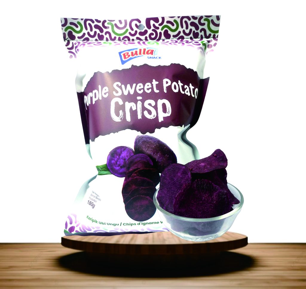 ”Bulla NEW! Purple Sweet Potato Sweet 180g – PT INTI EKA TRADING